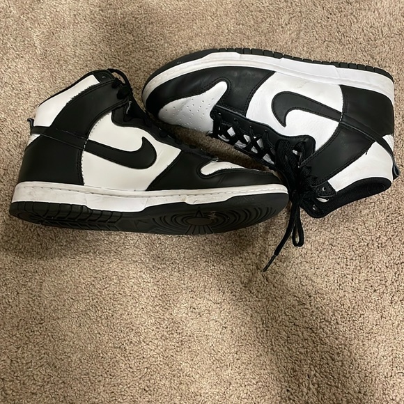 Nike | Shoes | Womens High Panda Dunks | Poshmark